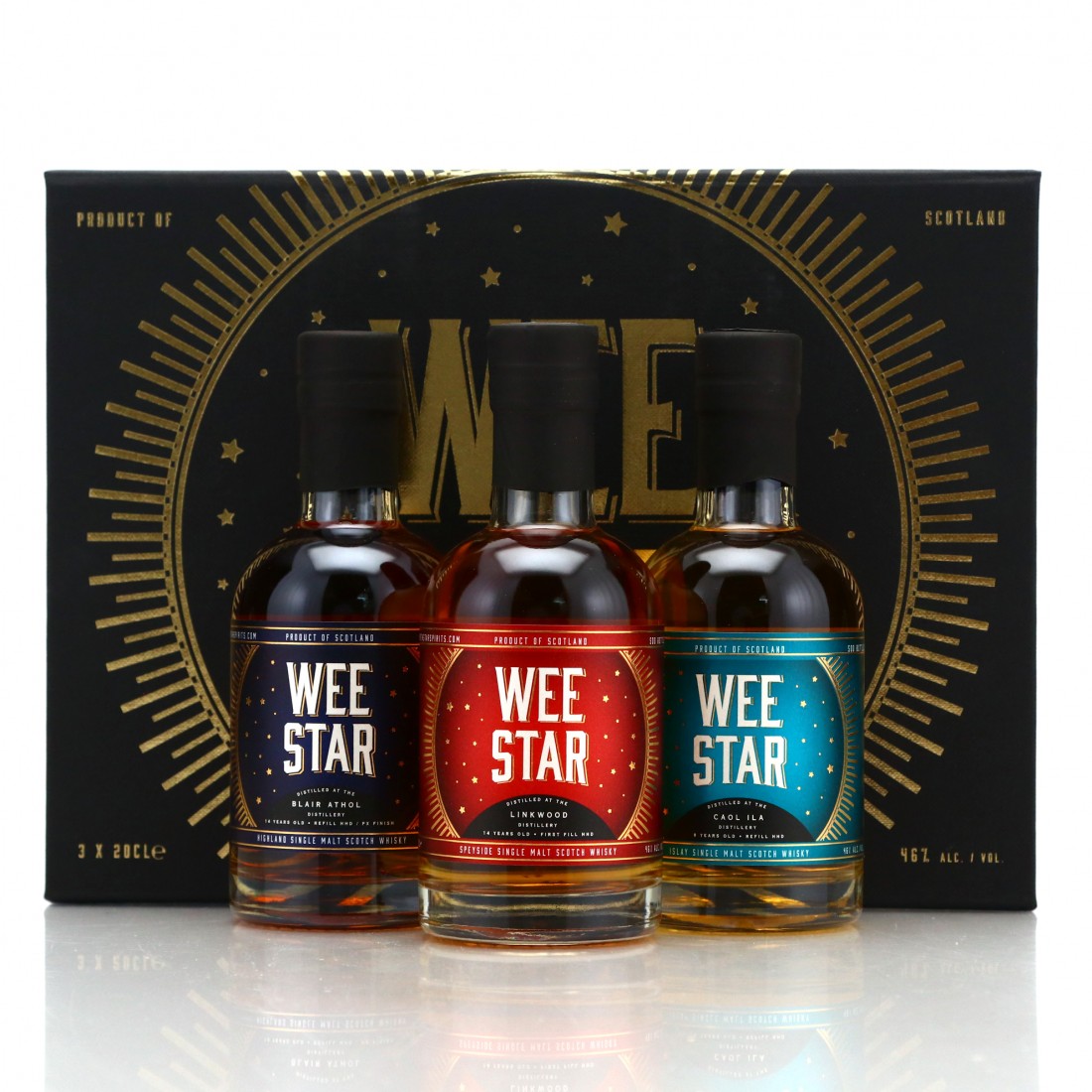 North Star Wee Star Gift Pack 3 x 20cl | Whisky Auctioneer