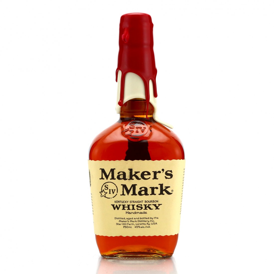 Maker's Mark Kentucky Straight Bourbon / Red and White Wax 2008 ...