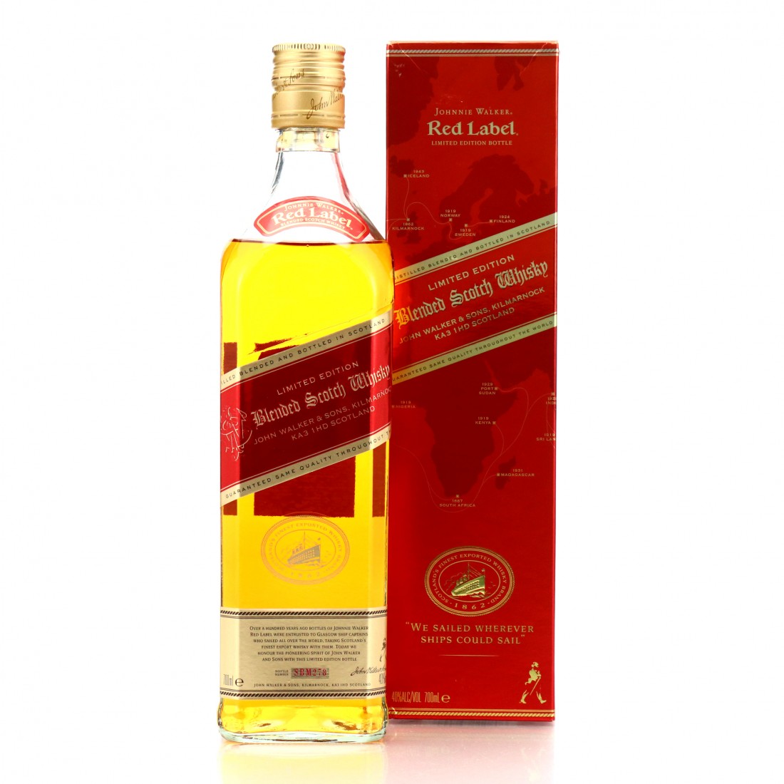 Johnnie Walker Red Label Limited Edition | Whisky Auctioneer