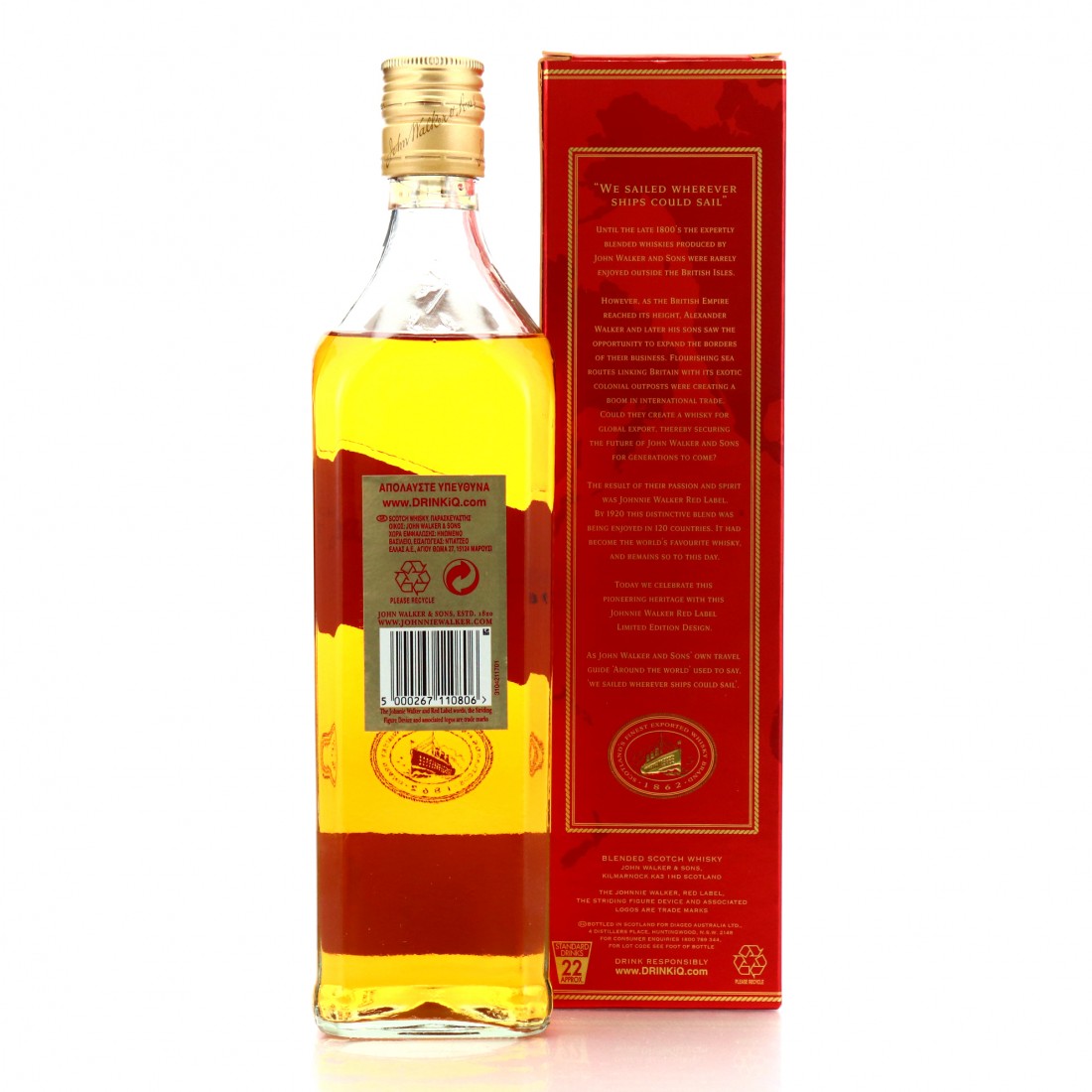Johnnie Walker Red Label Limited Edition | Whisky Auctioneer