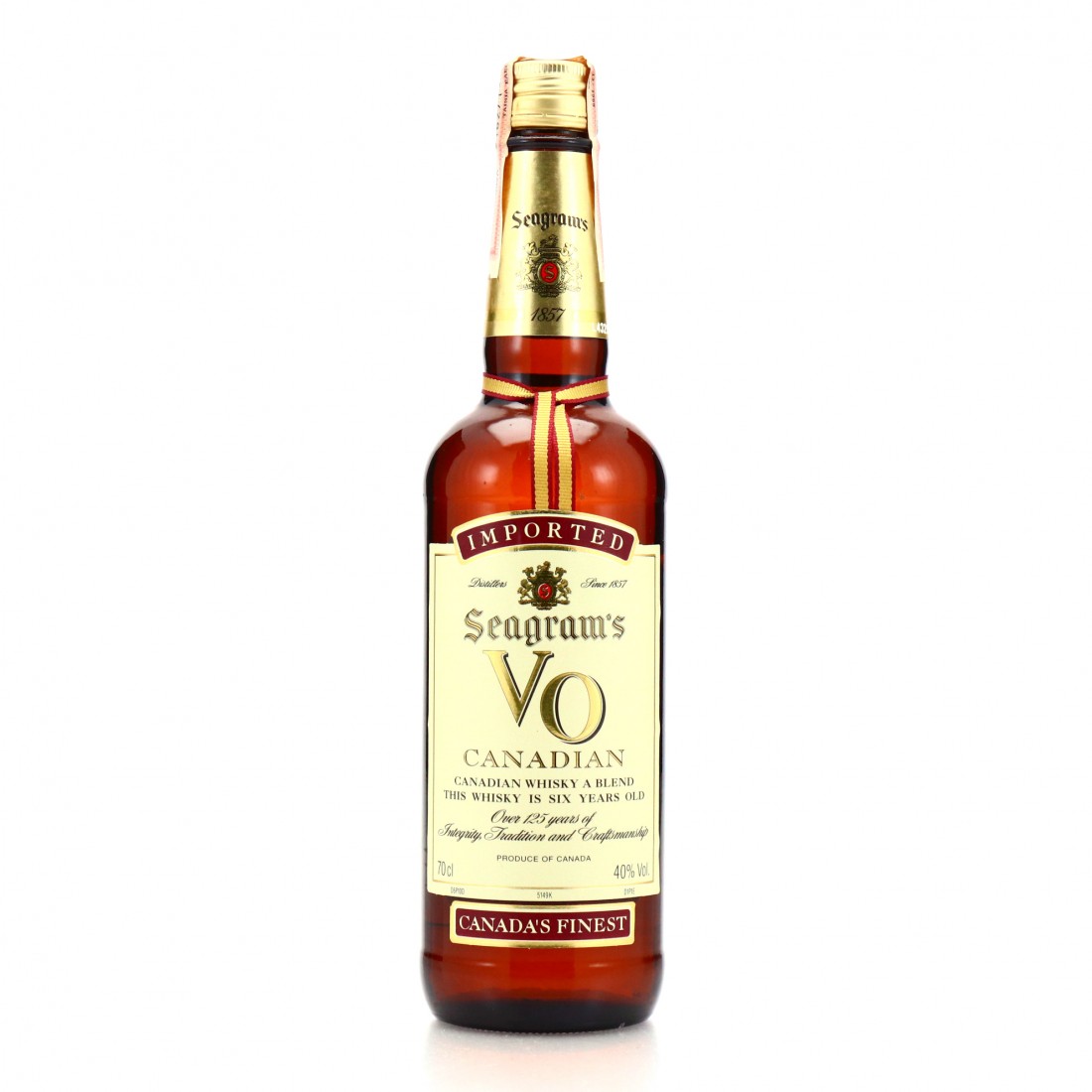 Seagram's VO Canadian Whisky 70cl | Whisky Auctioneer
