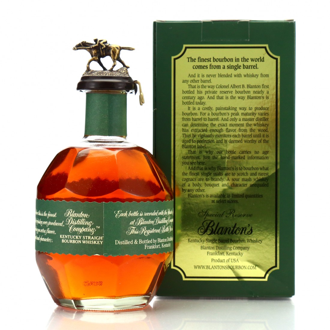 Blanton's Single Barrel Special Reserve dumped 2008 70cl | Whisky ...