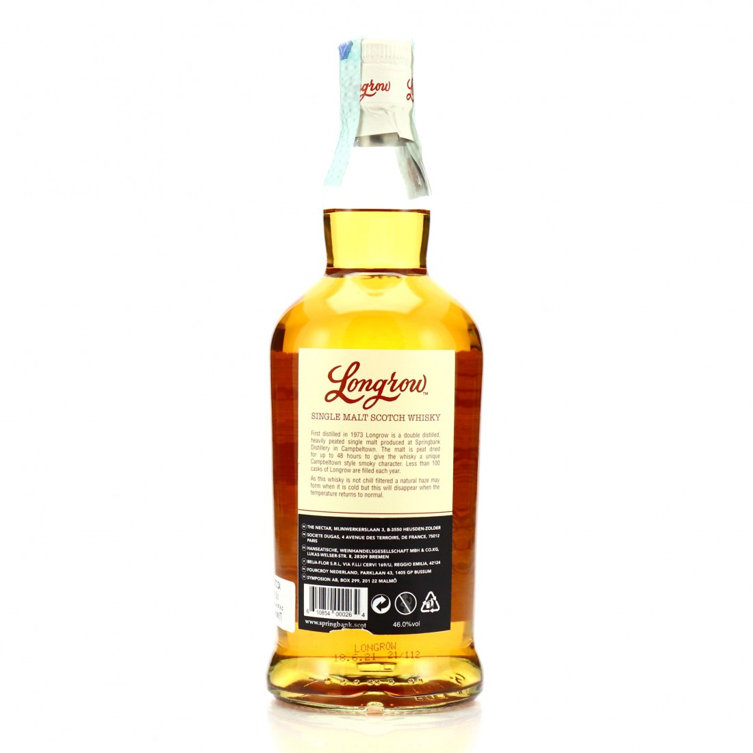 Longrow Peated Single Malt | Whisky Auctioneer