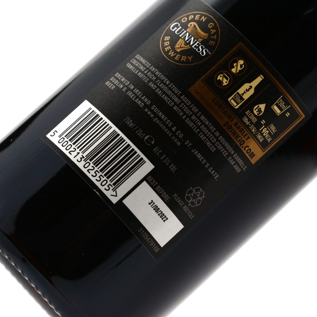 Guinness Limited Edition Bourbon Barrel Aged Stout Whisky Auctioneer