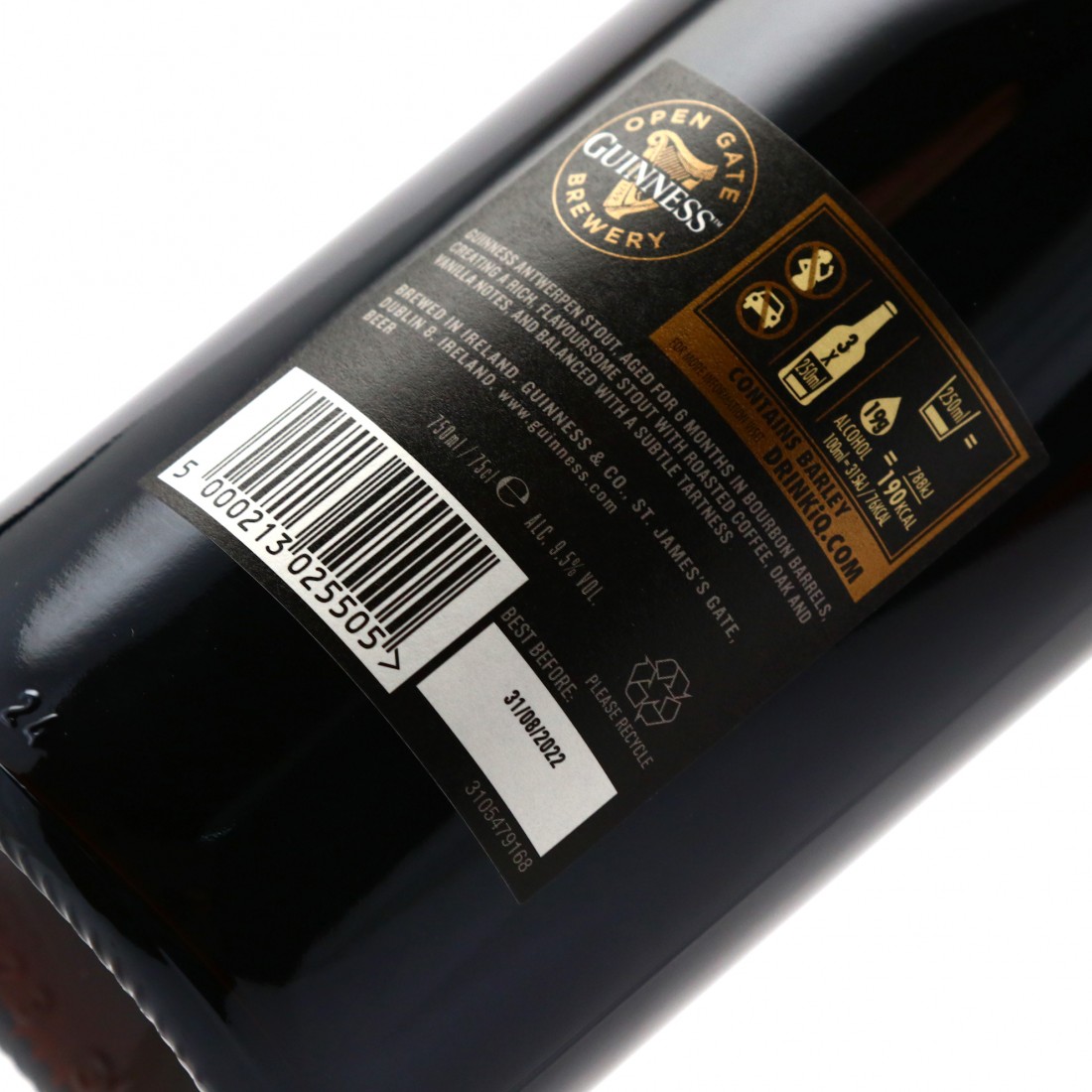 Guinness Limited Edition Bourbon Barrel Aged Stout Whisky Auctioneer