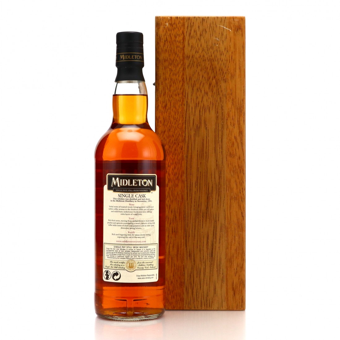 Midleton 1991 Single Cask #48662 / The Irish Whiskey Collection ...