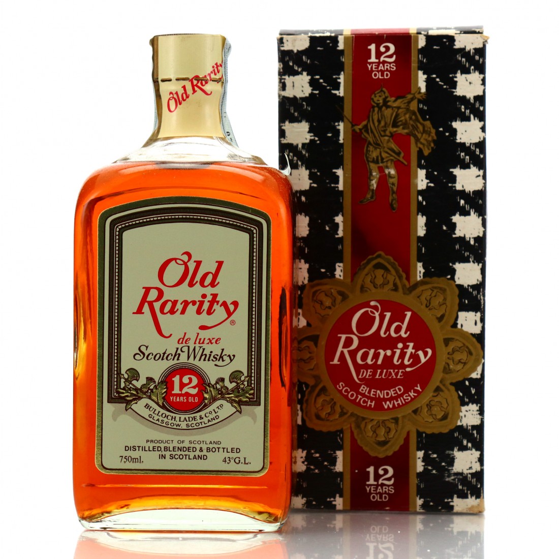 Old Rarity 12 Year Old De Luxe 1980s | Whisky Auctioneer