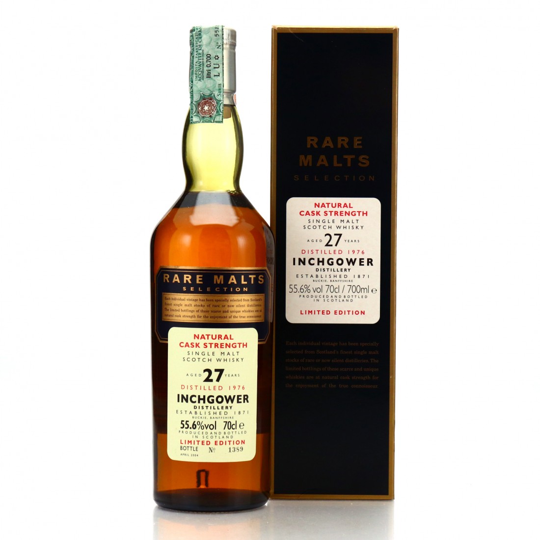 Inchgower 1976 Rare Malts 27 Year Old / 55.6% | Whisky Auctioneer