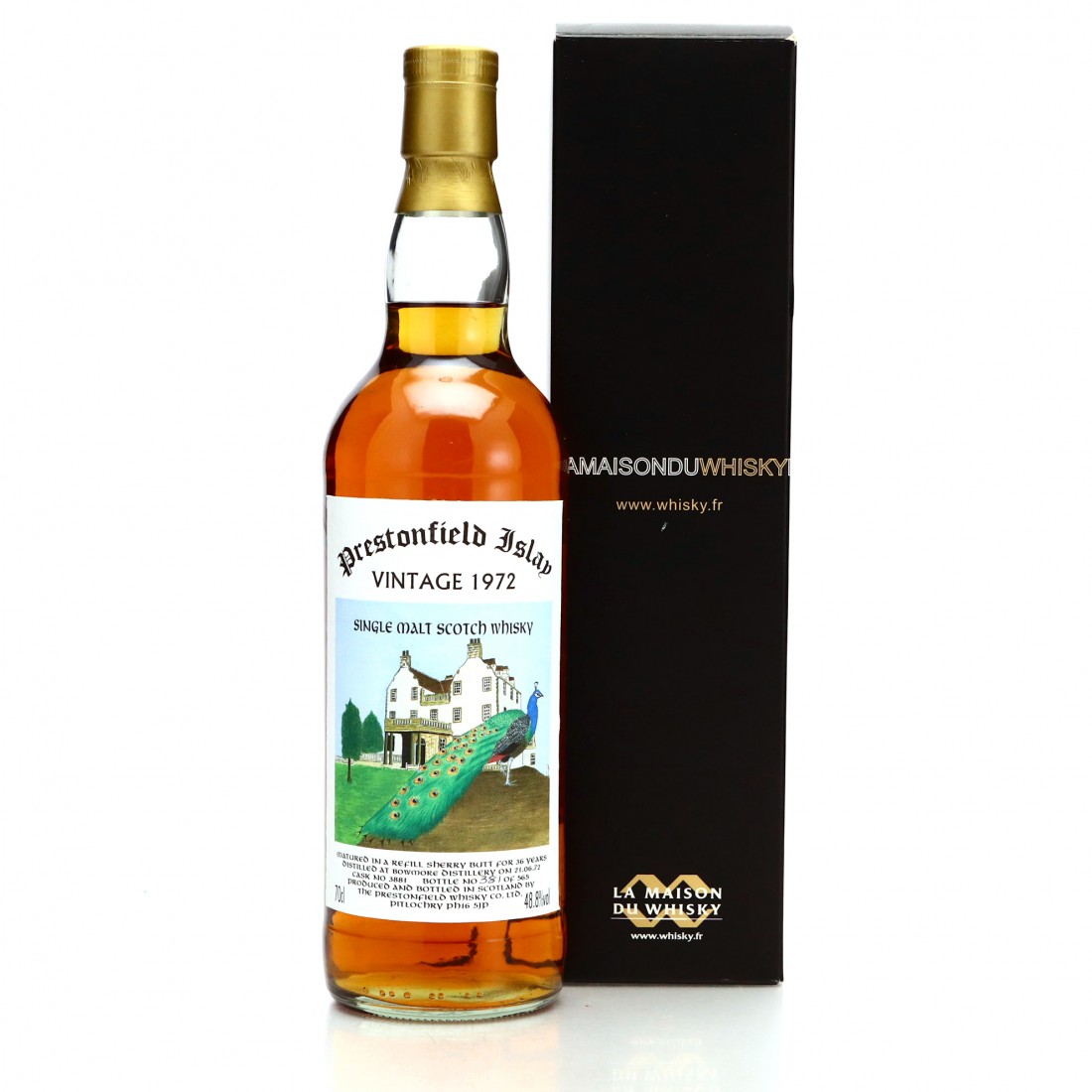 Bowmore 1972 The Prestonfield 36 Year Old | Whisky Auctioneer