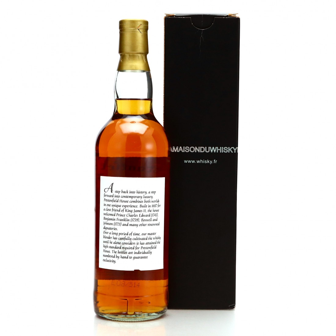 Bowmore 1972 The Prestonfield 36 Year Old | Whisky Auctioneer