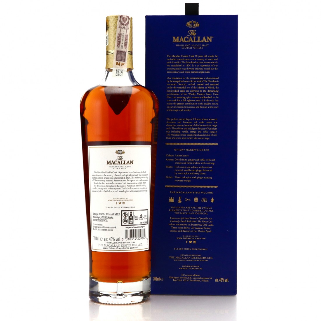 Macallan 18 Year Old Double Cask 2021 Release | Whisky Auctioneer