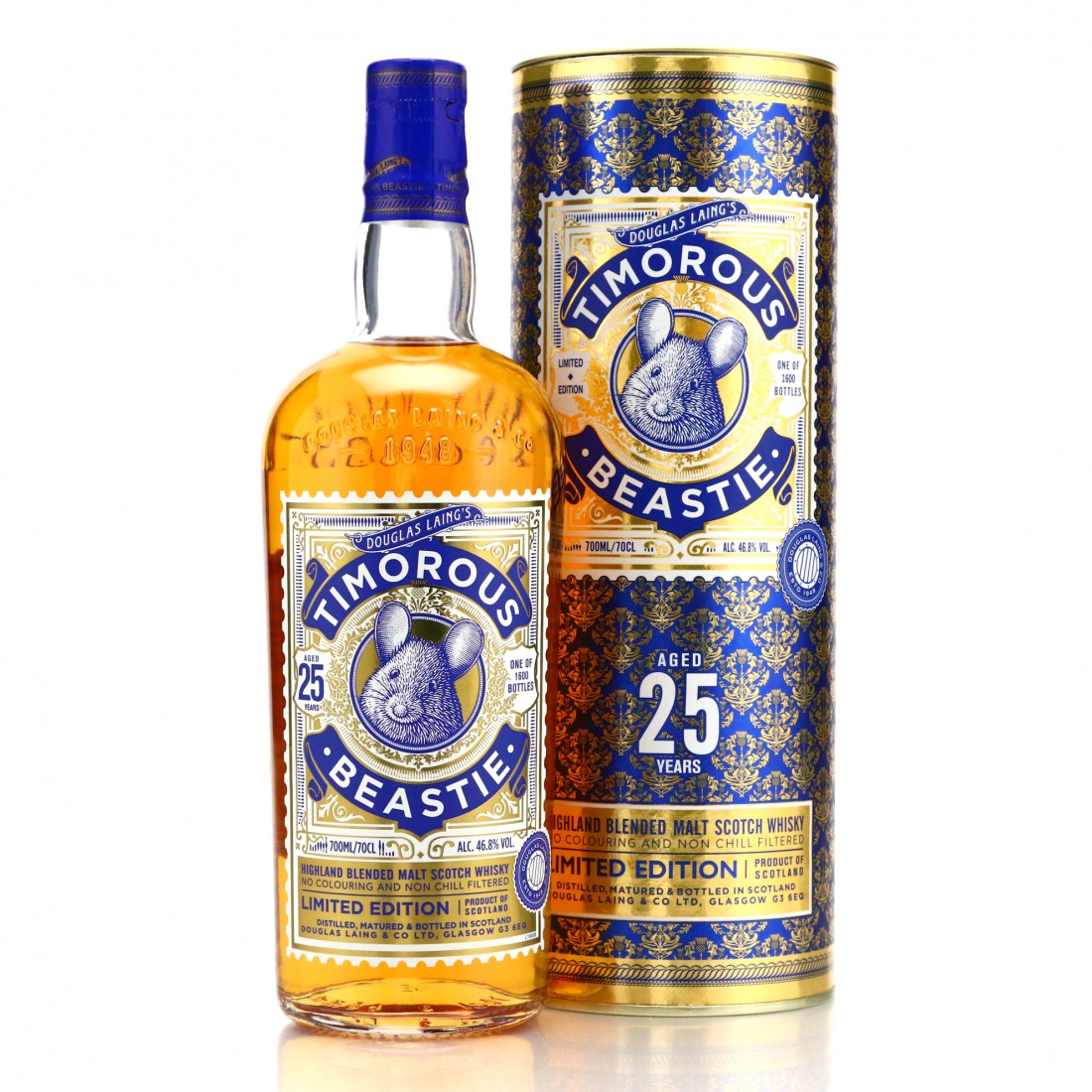 Timorous Beastie 25 Year Old | Whisky Auctioneer