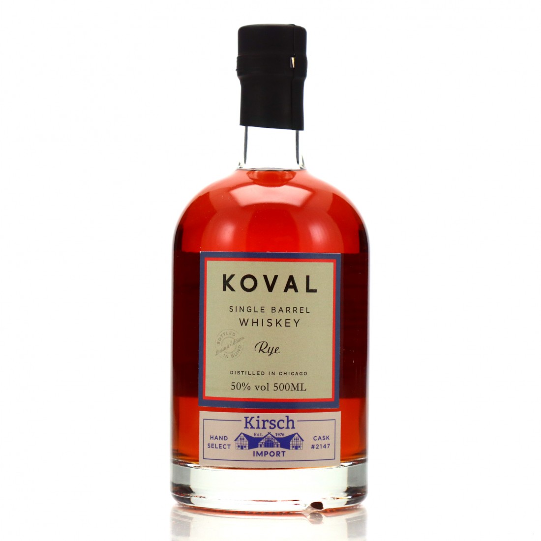 Koval Single Barrel Rye #2147 50cl / Kirsch | Whisky Auctioneer