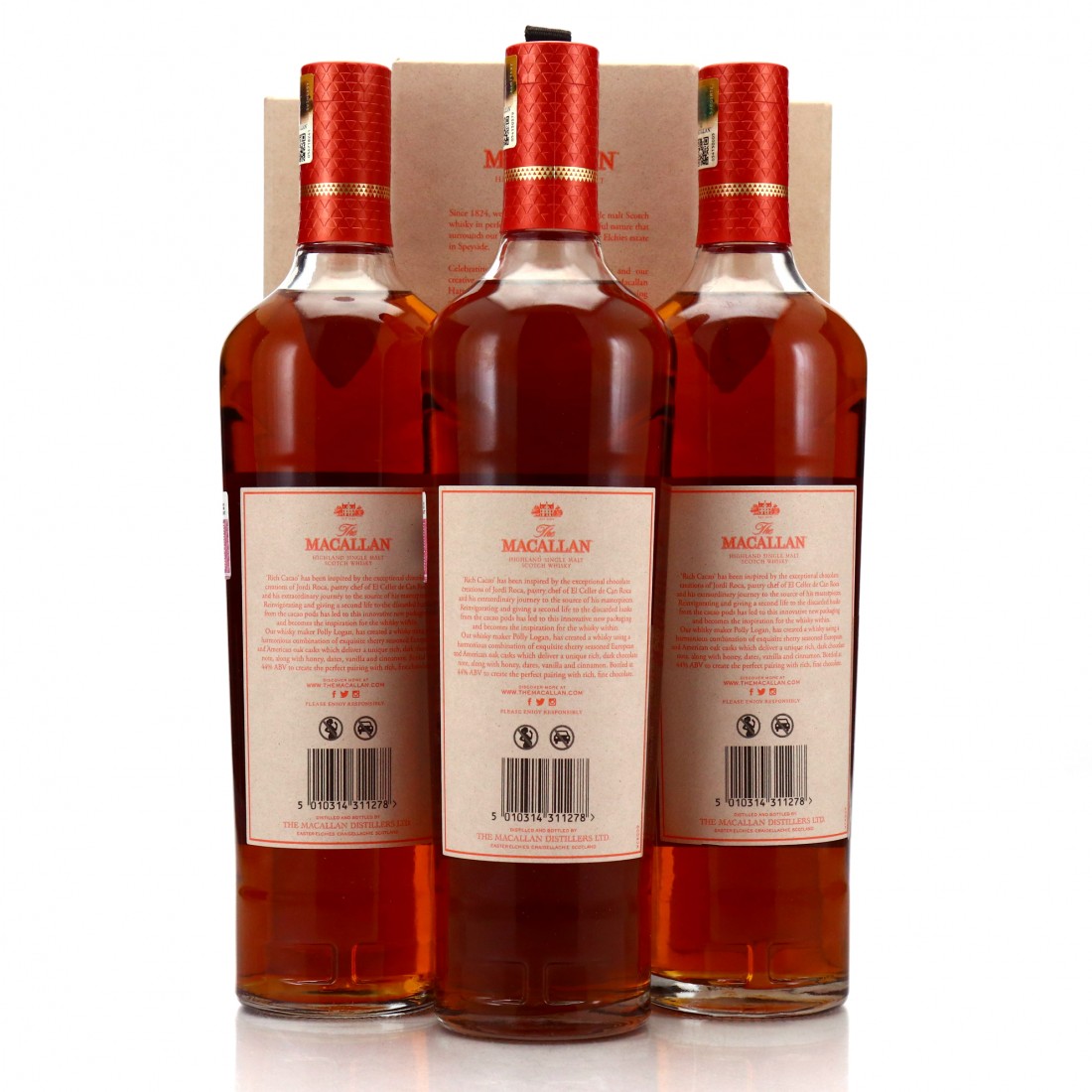 Macallan The Harmony Collection 3 x 70cl / Rich Cacao | Whisky Auctioneer