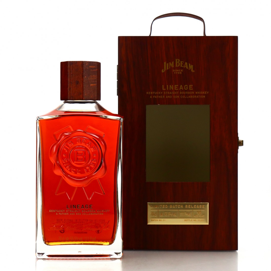 Jim Beam Lineage 15 Year Old Batch #1 70cl | Whisky Auctioneer
