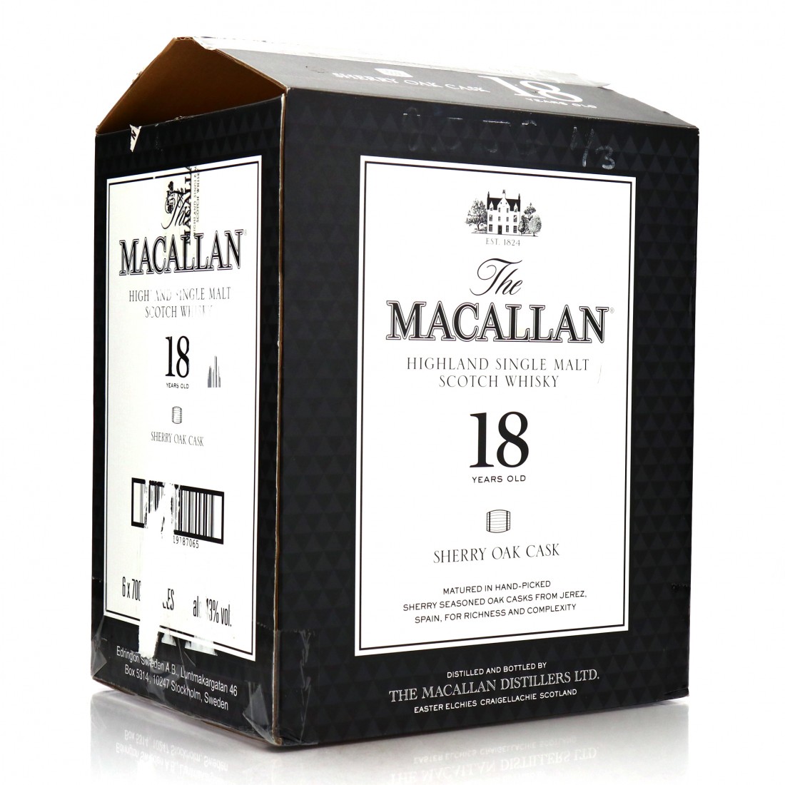 Macallan 18 Year Old Sherry Oak 2021 Release 6 x 70cl / Case | Whisky ...