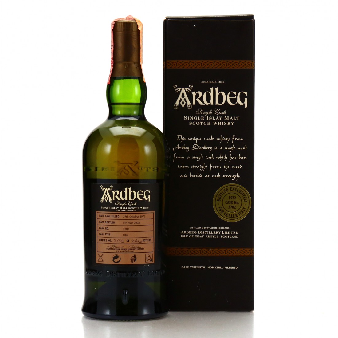 Ardbeg 1972 Single Cask #2782 / Velier | Whisky Auctioneer