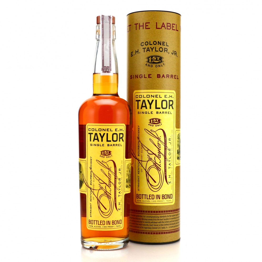 Colonel E.H. Taylor Single Barrel Bourbon 2016 / Bounty Hunter | Whisky ...