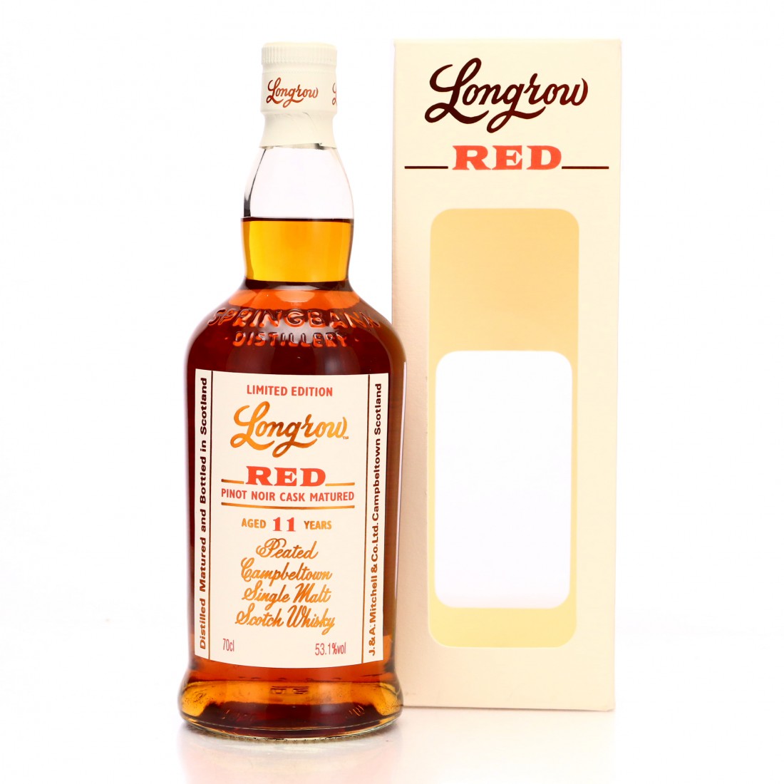 Longrow Red 11 Year Old Pinot Noir | Whisky Auctioneer
