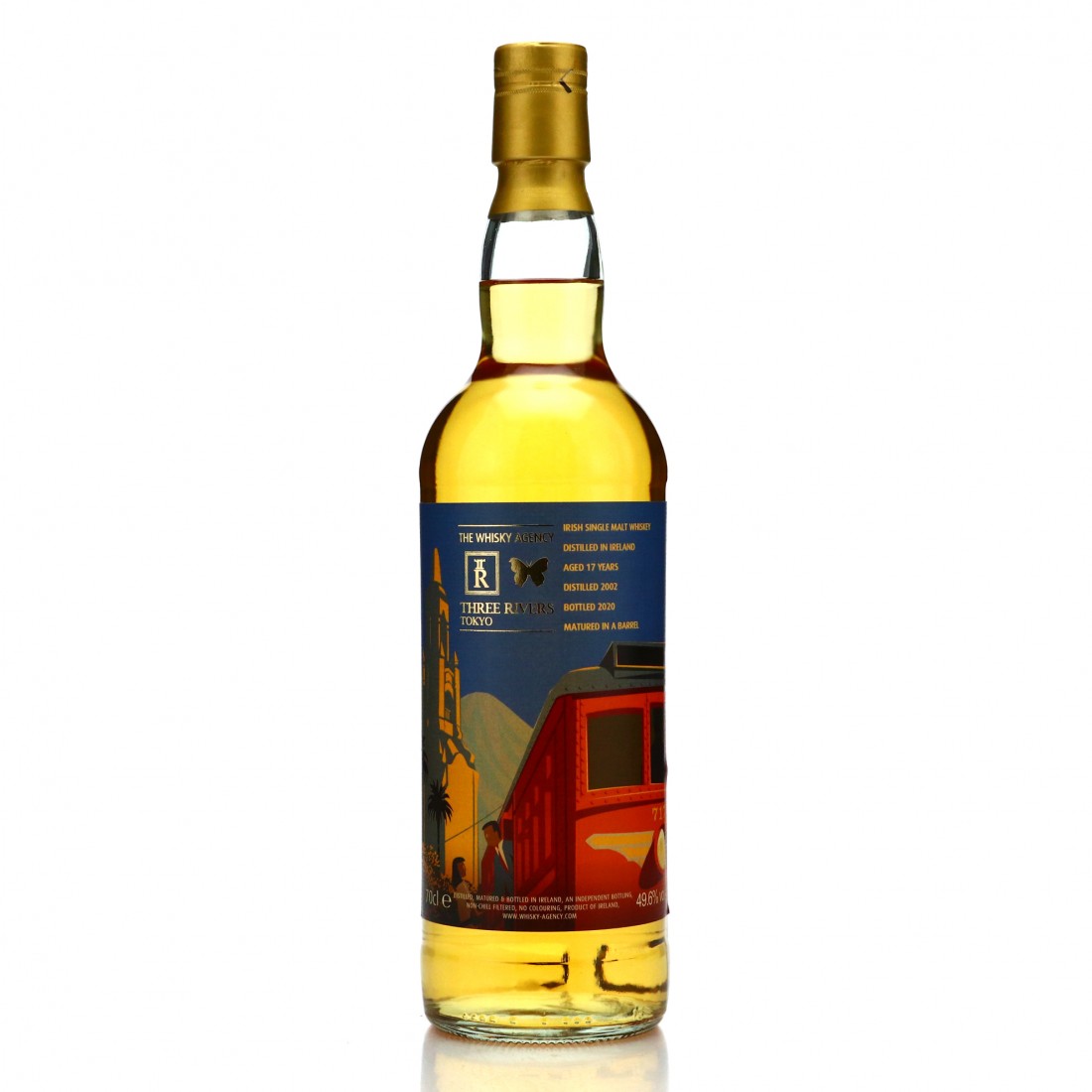 Irish Single Malt 2002 The Whisky Agency 17 Year Old Three Rivers