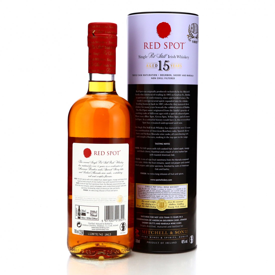 Red Spot 15 Year Old | Whisky Auctioneer