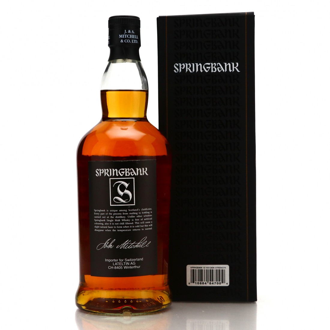 Springbank 12 Year Old Cask Strength 2014 / 54.3% | Whisky Auctioneer