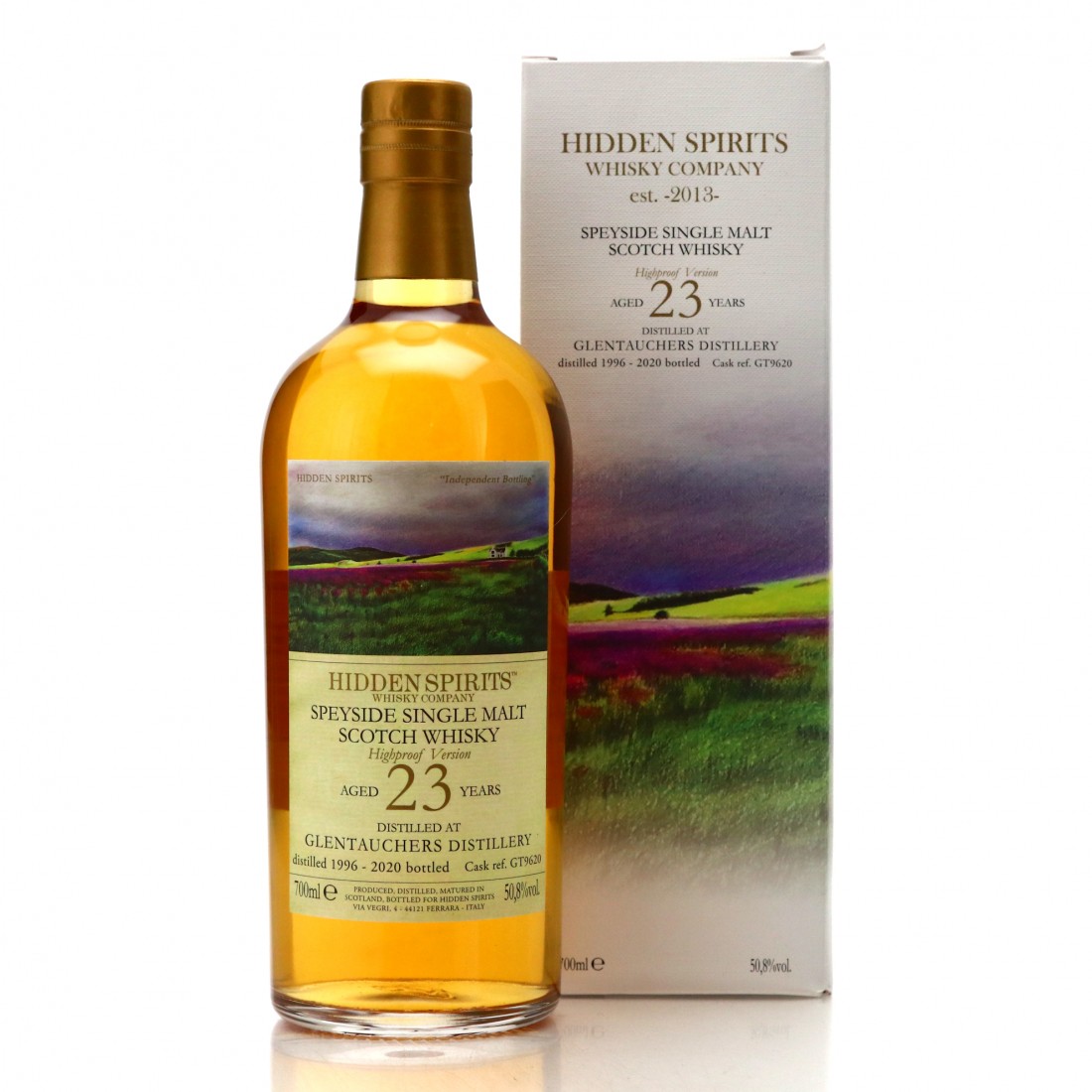 Glentauchers 1996 Hidden Spirits 23 Year Old | Whisky Auctioneer