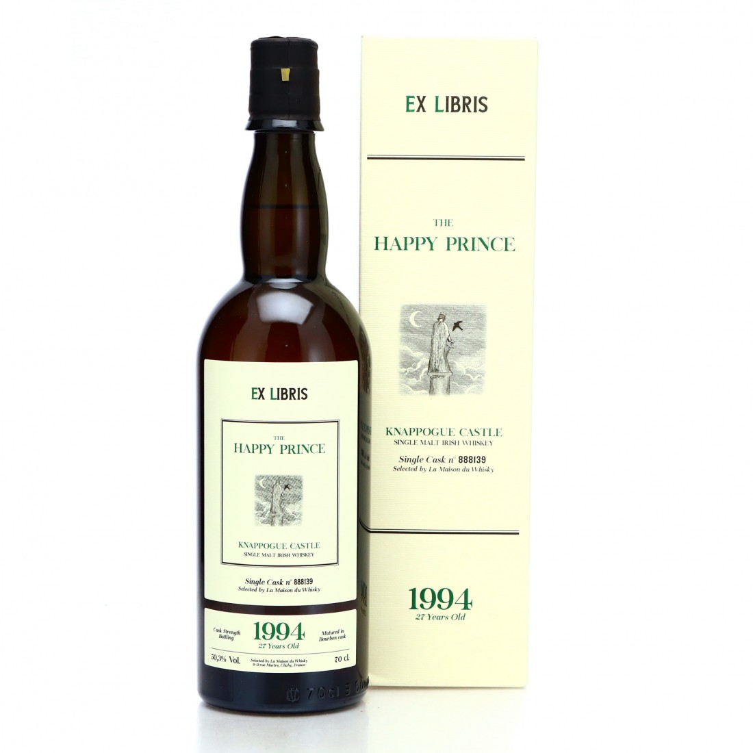 Knappogue Castle 1994 Ex Libris 27 Year Old 'The Happy Prince' | Whisky ...