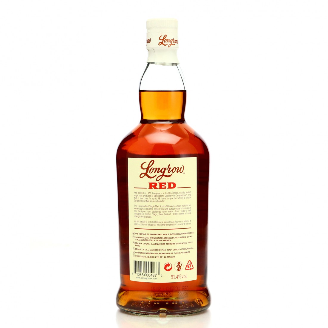 Longrow Red 15 Year Old Pinot Noir | Whisky Auctioneer