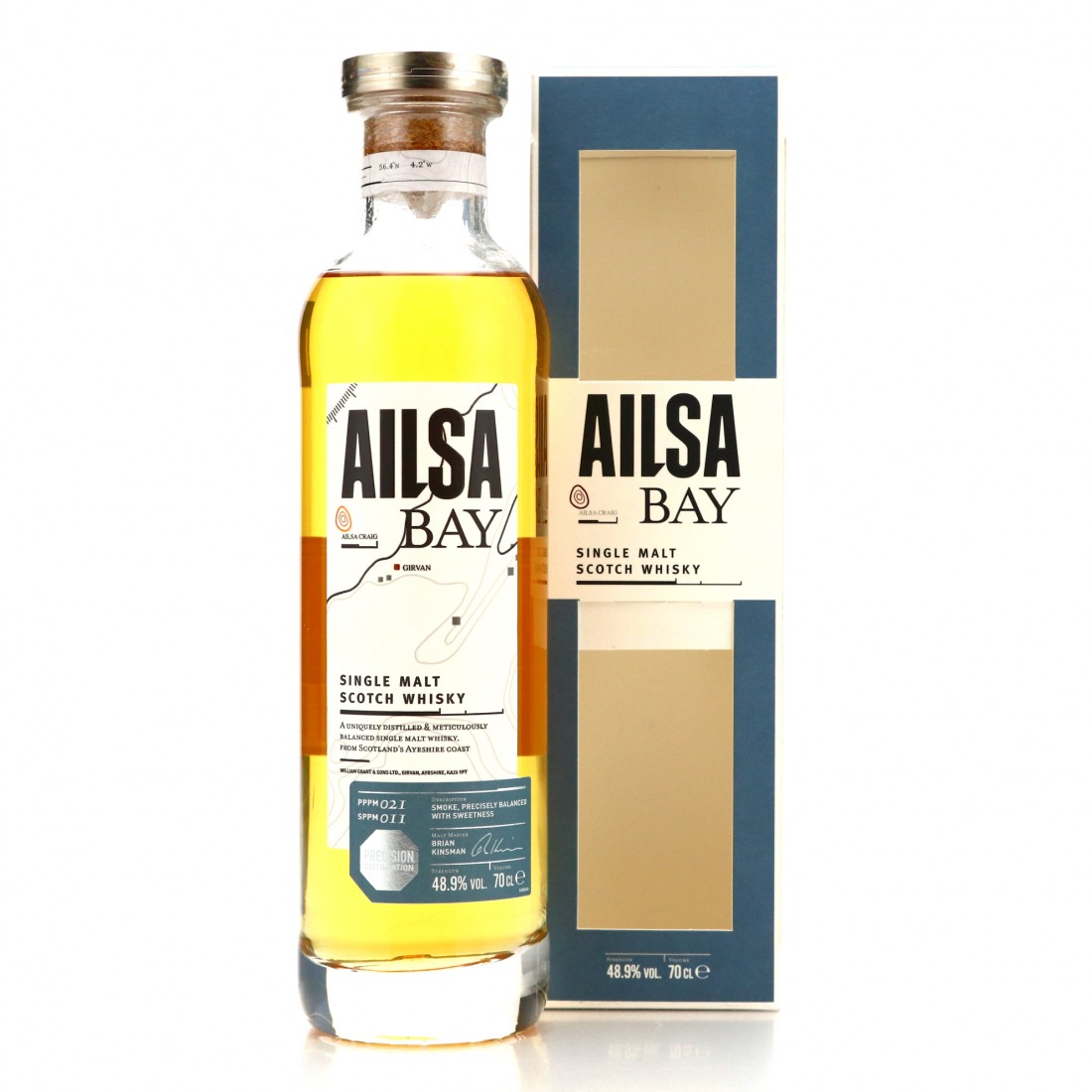 Ailsa Bay Single Malt Inaugural Release | Whisky Auctioneer