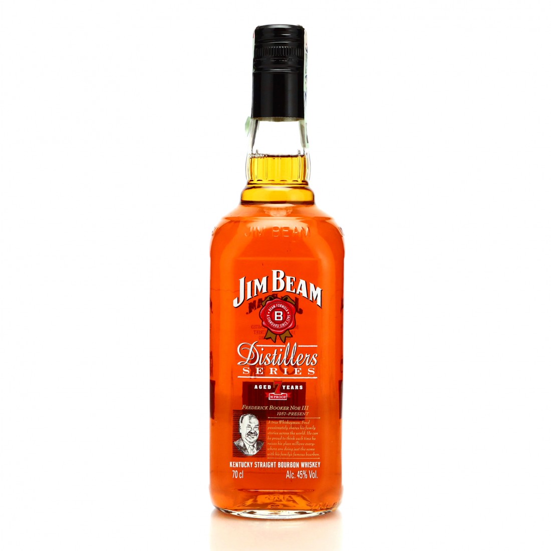 Jim Beam 7 Year Old Distillers Series 2007 70cl / Fred Booker Noe III ...