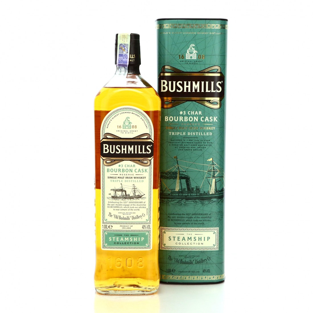Bushmills Steamship Collection #3 Char Bourbon Cask 1 Litre | Whisky ...