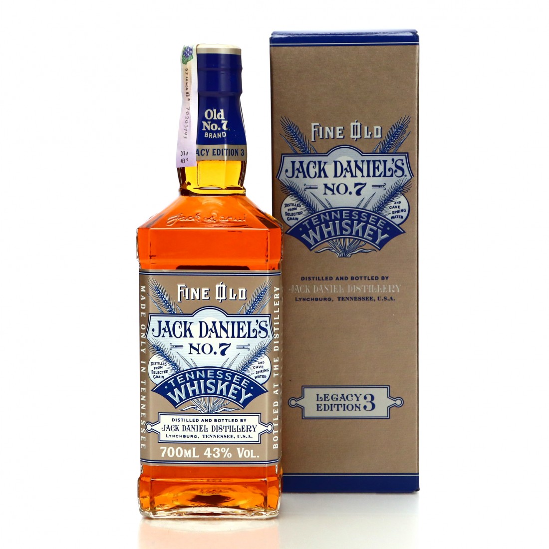 Jack Daniel's Old No.7 Legacy Edition 3 70cl | Whisky Auctioneer