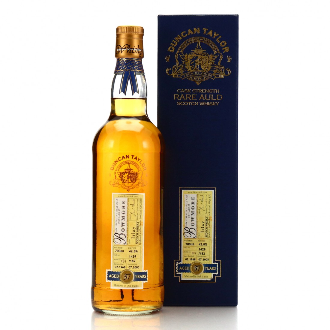 Bowmore 1968 Duncan Taylor 37 Year Old | Whisky Auctioneer