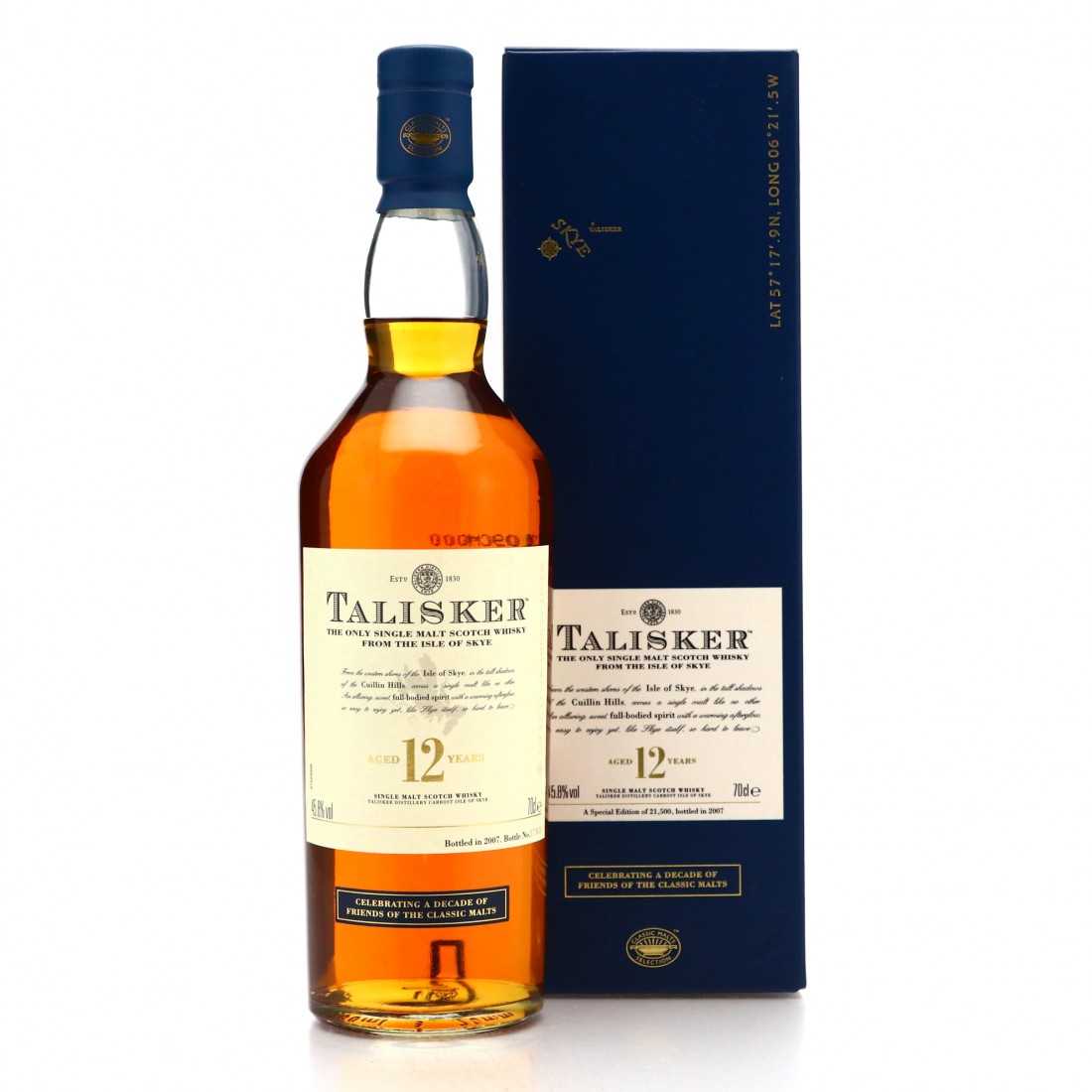 Talisker 12 Year Old A Decade of the Friends of the Classic Malts ...
