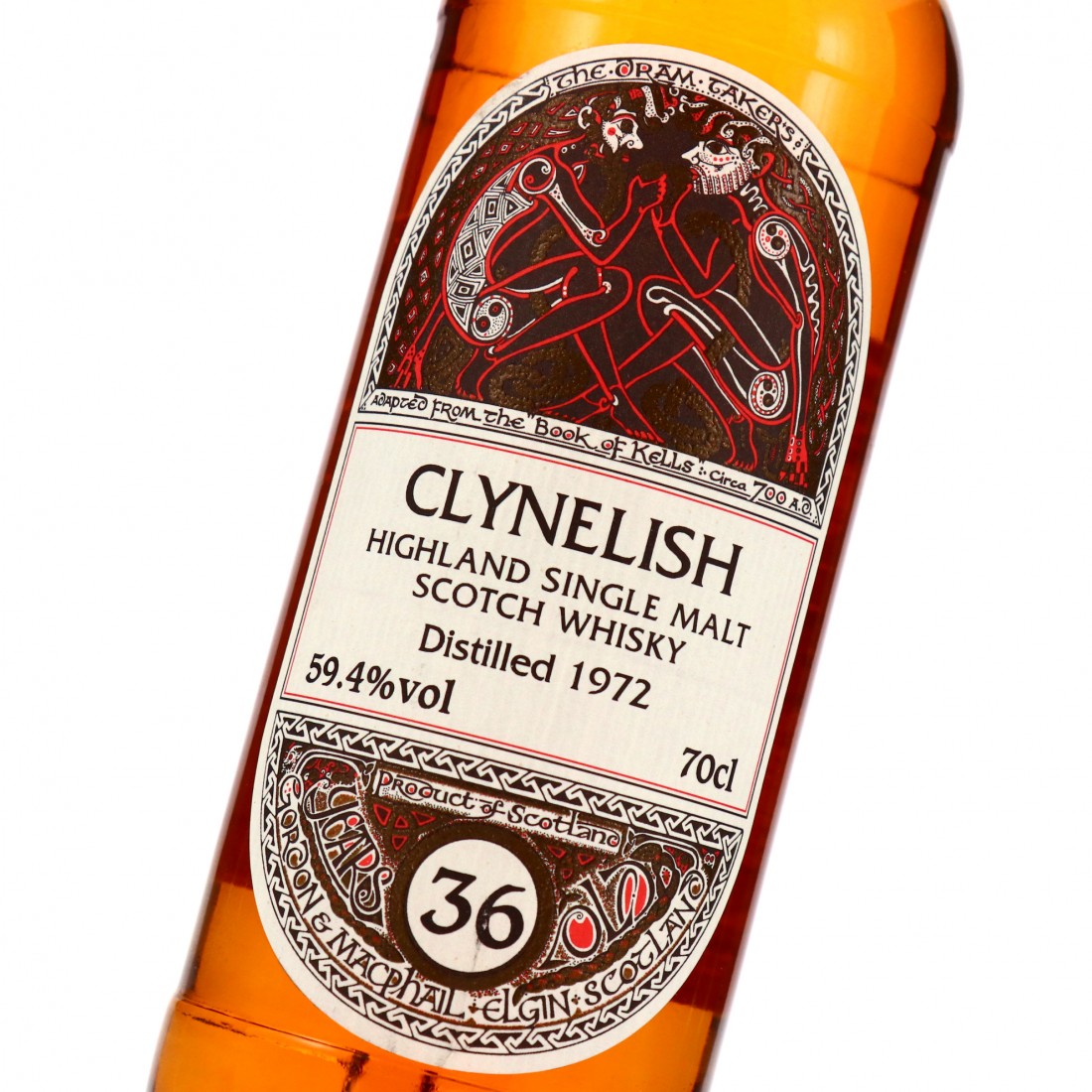 Clynelish 1972 Gordon and MacPhail 36 Year Old 'Book of Kells' / LMDW ...