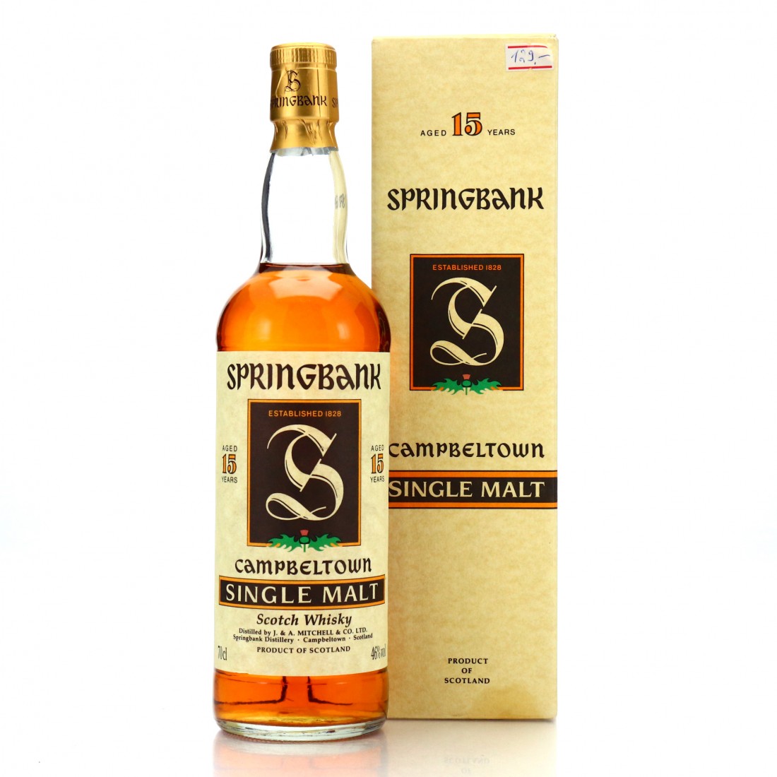 Springbank 15 Year Old Green Thistle 1990s | Whisky Auctioneer