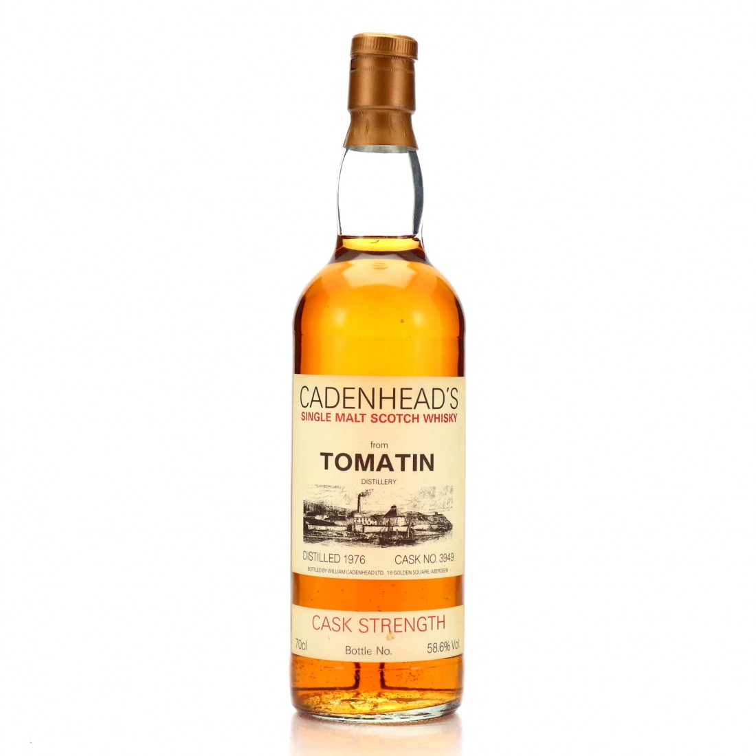 Tomatin 1976 Cadenhead's Cask Strength | Whisky Auctioneer