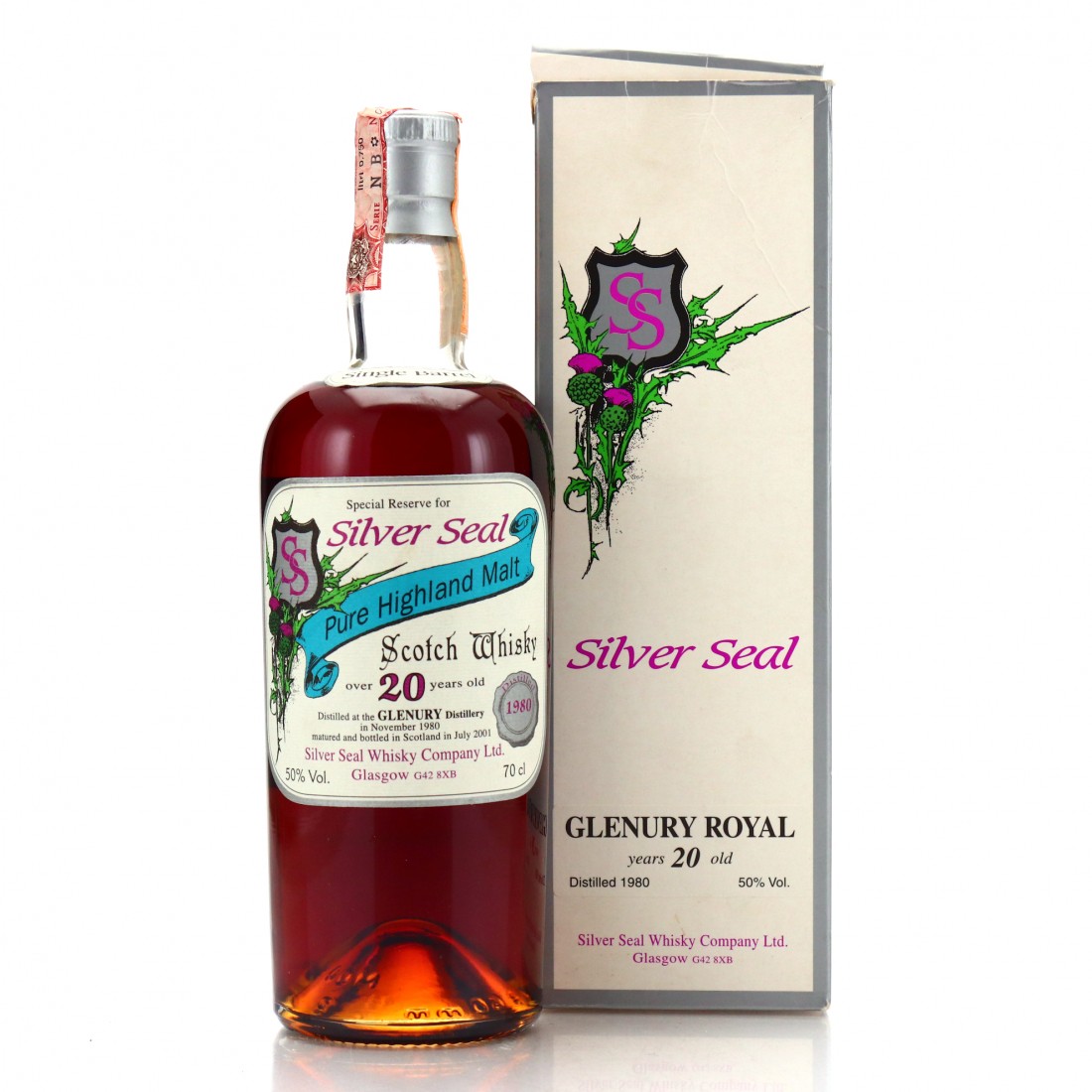 Glenury 1980 Silver Seal 20 Year Old | Whisky Auctioneer