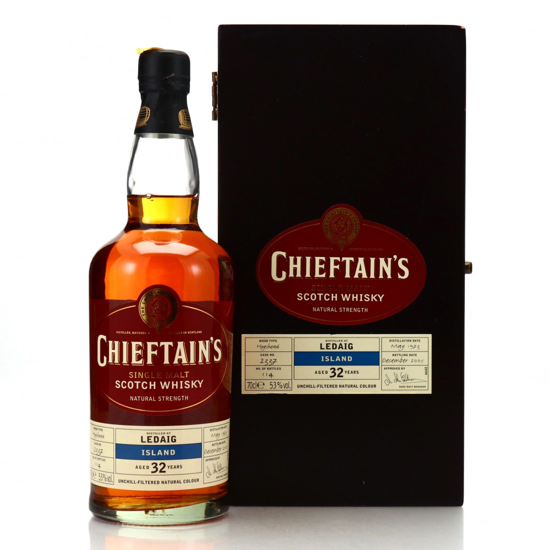 Ledaig 1973 Chieftain's 32 Year Old / Ping No.4 | Whisky Auctioneer