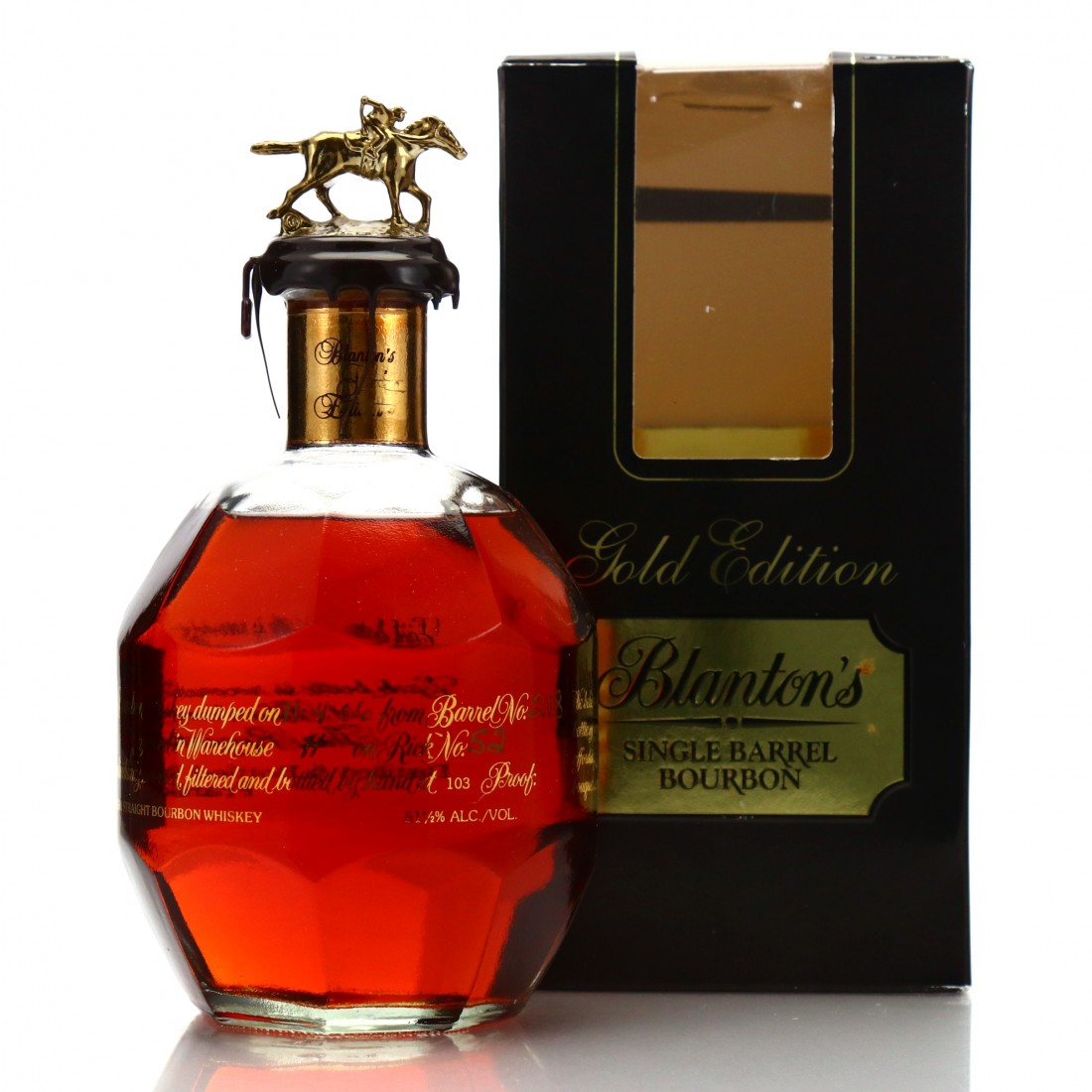 Blanton's Single Barrel Gold Edition dumped 2006 | Whisky Auctioneer