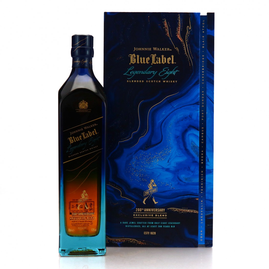Johnnie Walker Blue Label Legendary Eight 200th Anniversary | Whisky ...