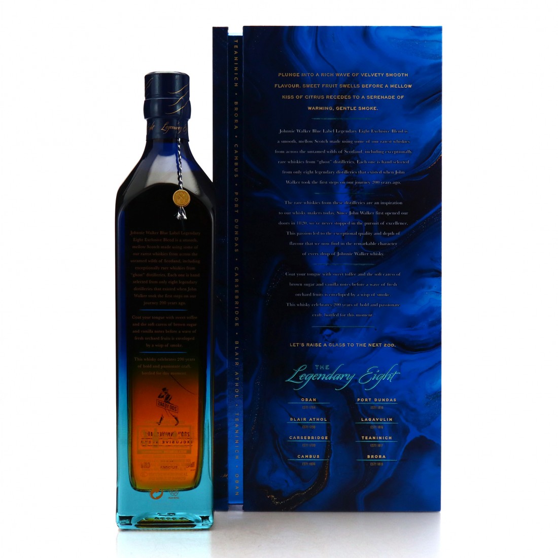 Johnnie Walker Blue Label Legendary Eight 200th Anniversary | Whisky ...
