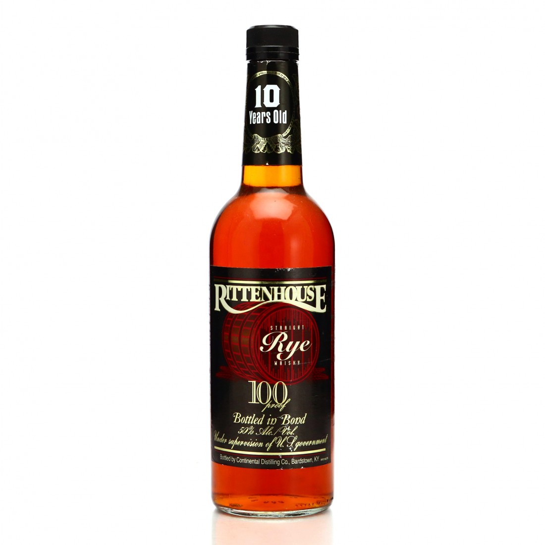 Rittenhouse 10 Year Old Straight Rye 100 Proof | Whisky Auctioneer