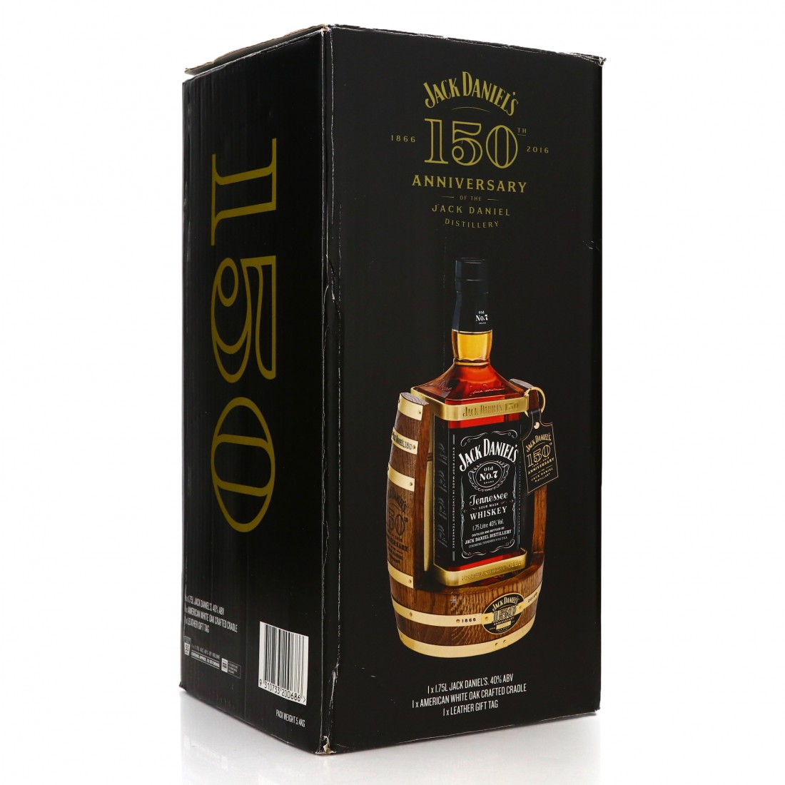 Jack Daniel's Old No.7 Brand 80 Proof 1.75 Litre / 150th Anniversary ...