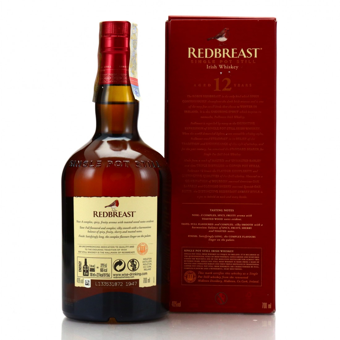 Redbreast 12 Year Old | Whisky Auctioneer
