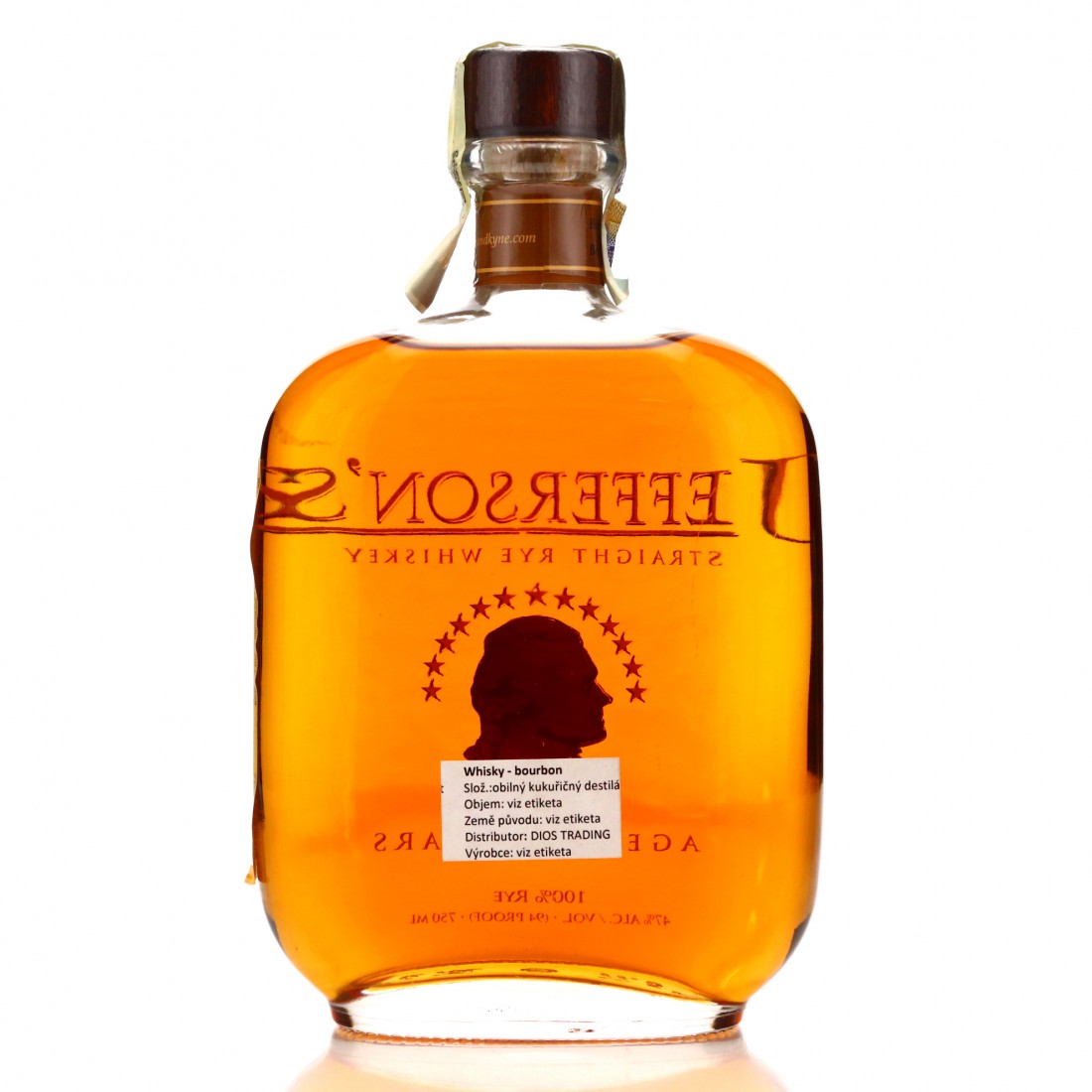 Jefferson's 10 Year Old Straight Rye | Whisky Auctioneer