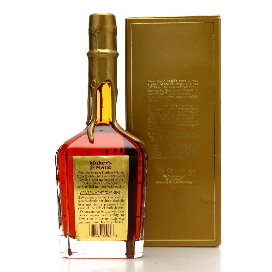 Maker's Mark Gold Label Label Kentucky Straight Bourbon | Whisky Auctioneer