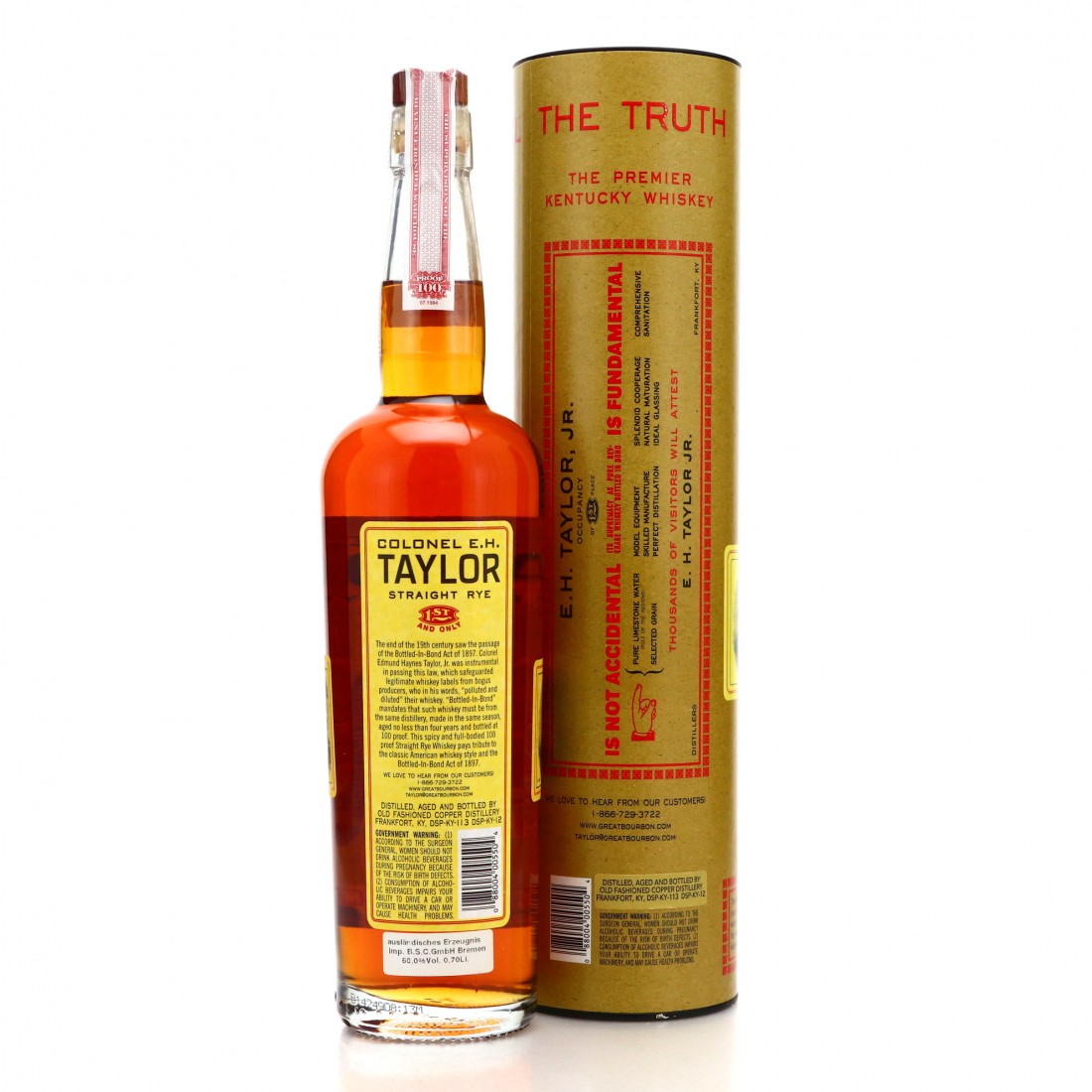 Colonel E.H. Taylor Straight Rye 2014 | Whisky Auctioneer