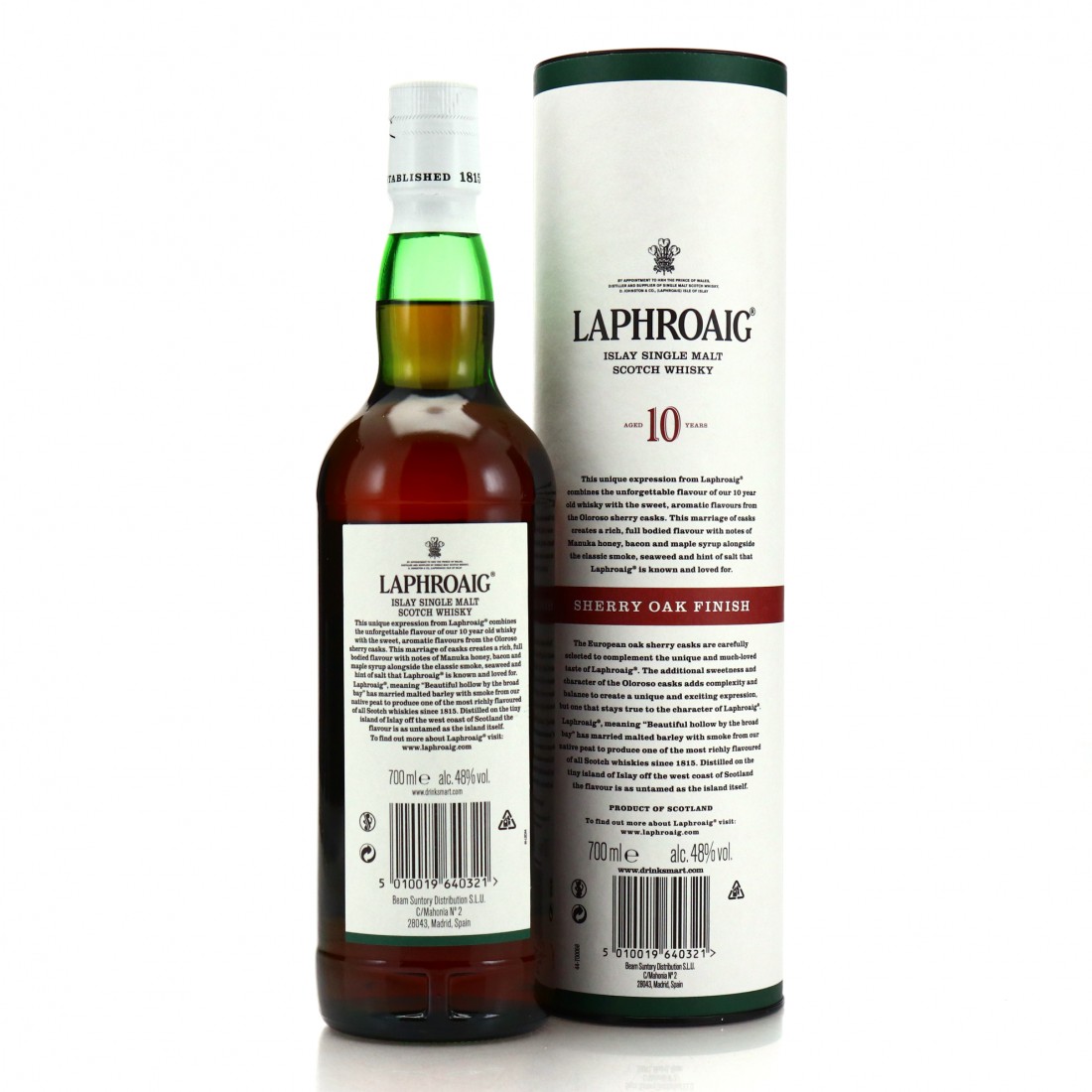 Laphroaig 10 Year Old Sherry Oak Finish Whisky Auctioneer
